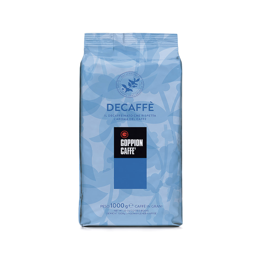 Decaffeinato Coffee Beans 1kg – Goppion Caffè Vienna